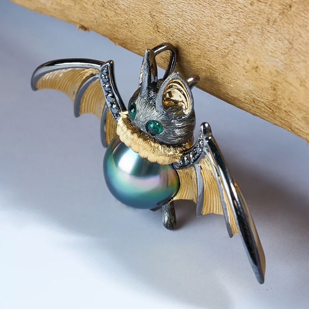 Bat Pendant Necklace - HIPEARL Jewelry