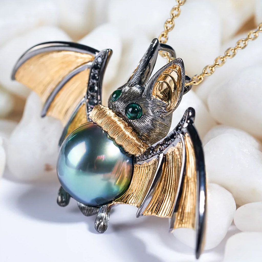 Bat Pendant Necklace - HIPEARL Jewelry